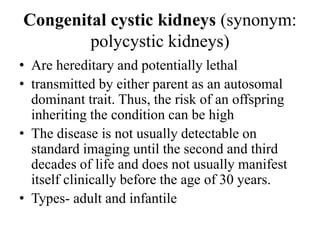 Upper urinary tract disorders | PPT