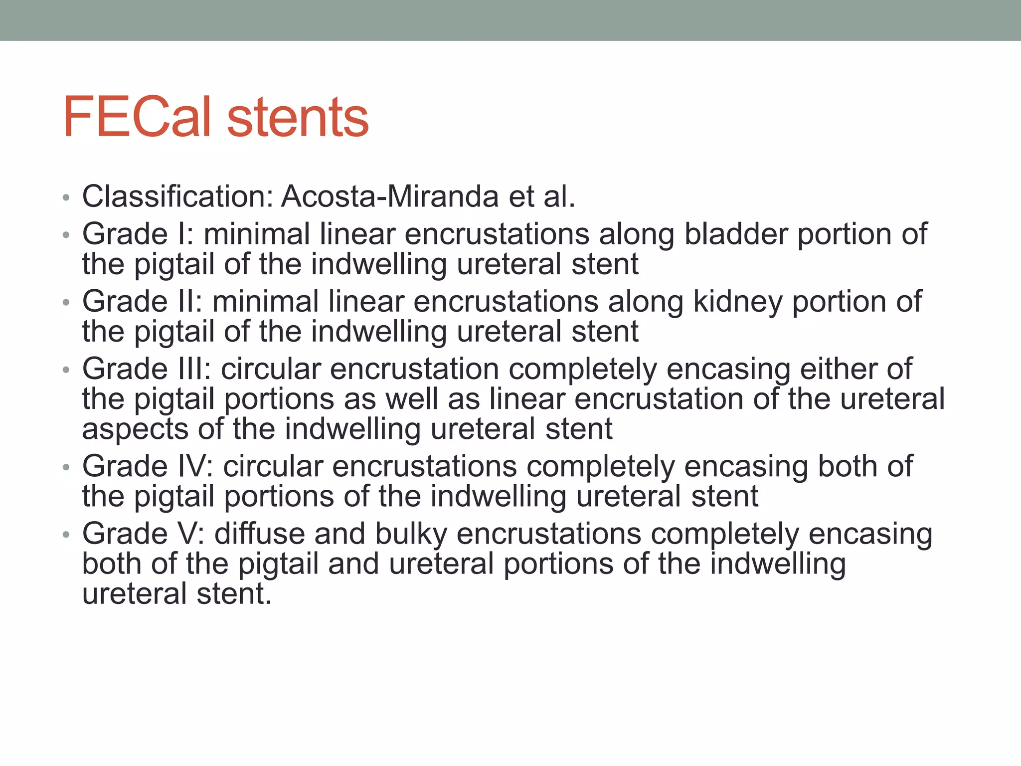 Upper urinary tract drainage | PPTX