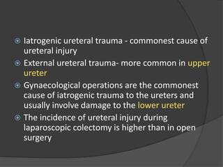 Upper urinary tract trauma | PPTX