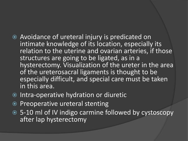 Upper urinary tract trauma | PPT