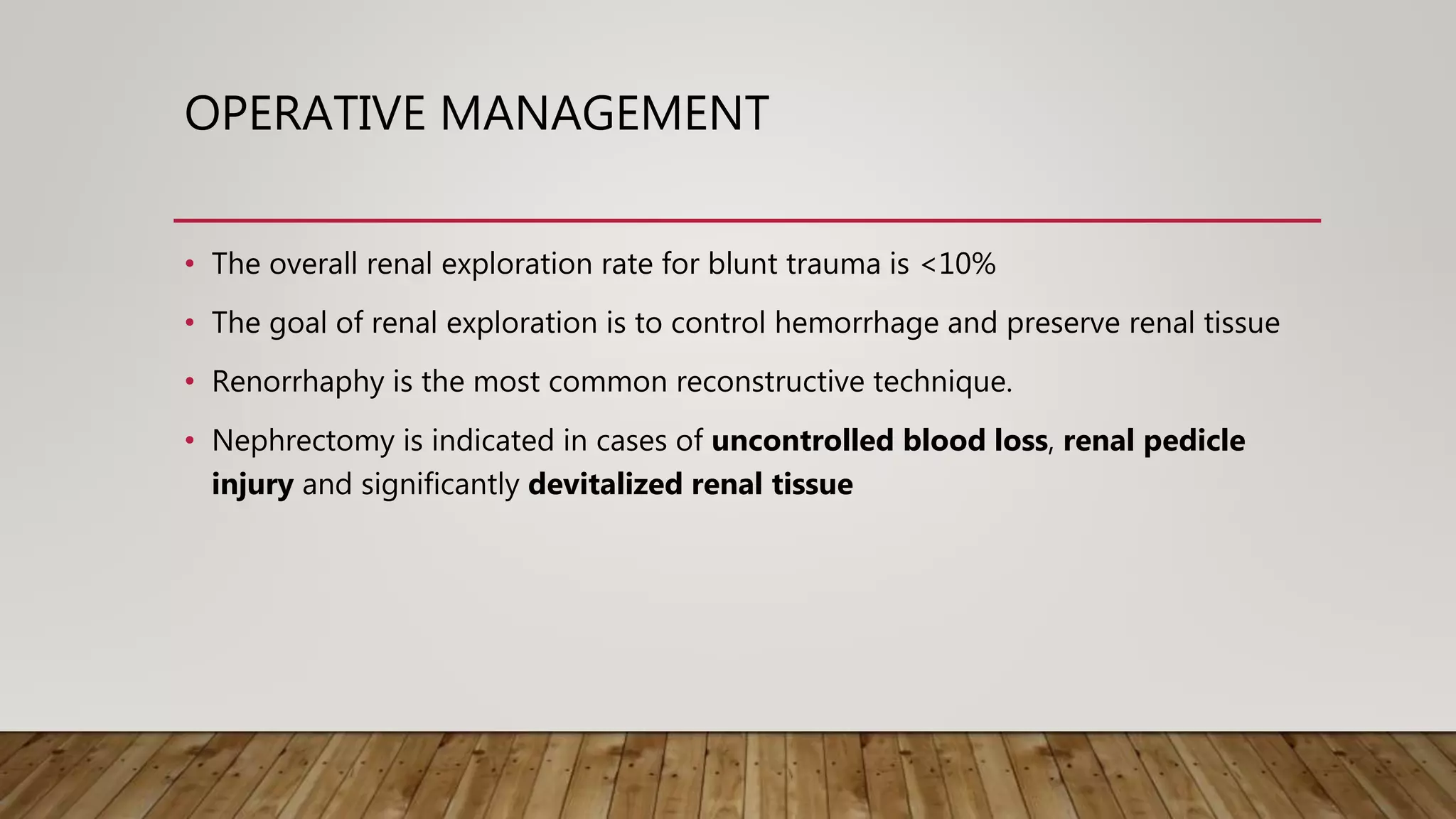 Urology Trauma | PPTX