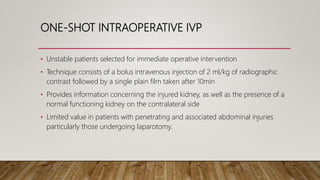 Urology Trauma | PPTX