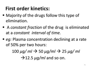 Pharmacokinetics & Its clinical importance | PPTX