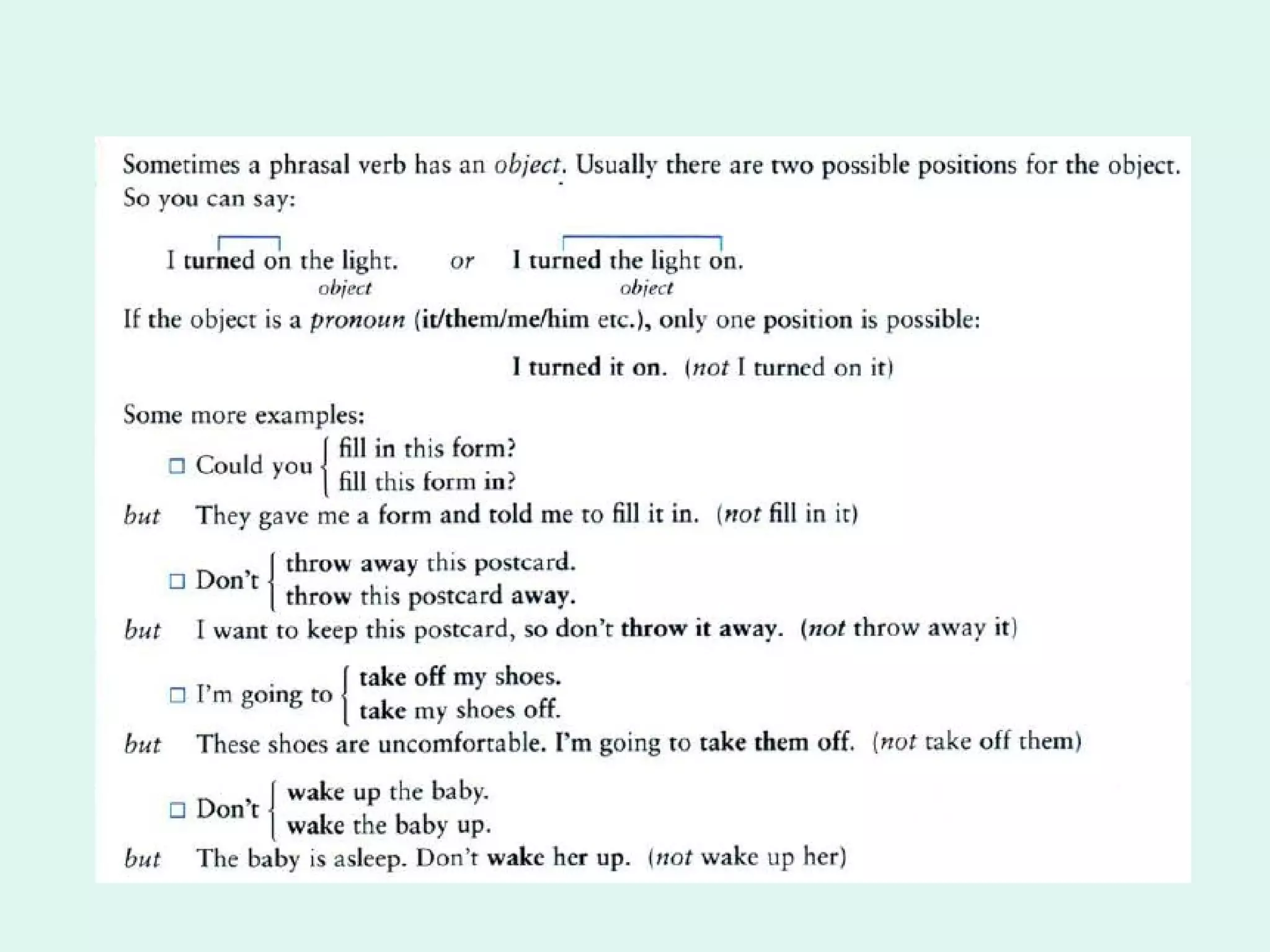 English Phrasal Verbs with UP ESL EFL | PPT