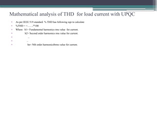 UPQC_Dissertation FOR ELECTRICAL ENGINEERING FACTS DEVICES | PPT