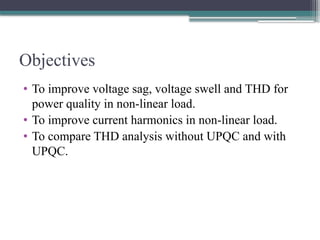 UPQC_Dissertation FOR ELECTRICAL ENGINEERING FACTS DEVICES | PPT