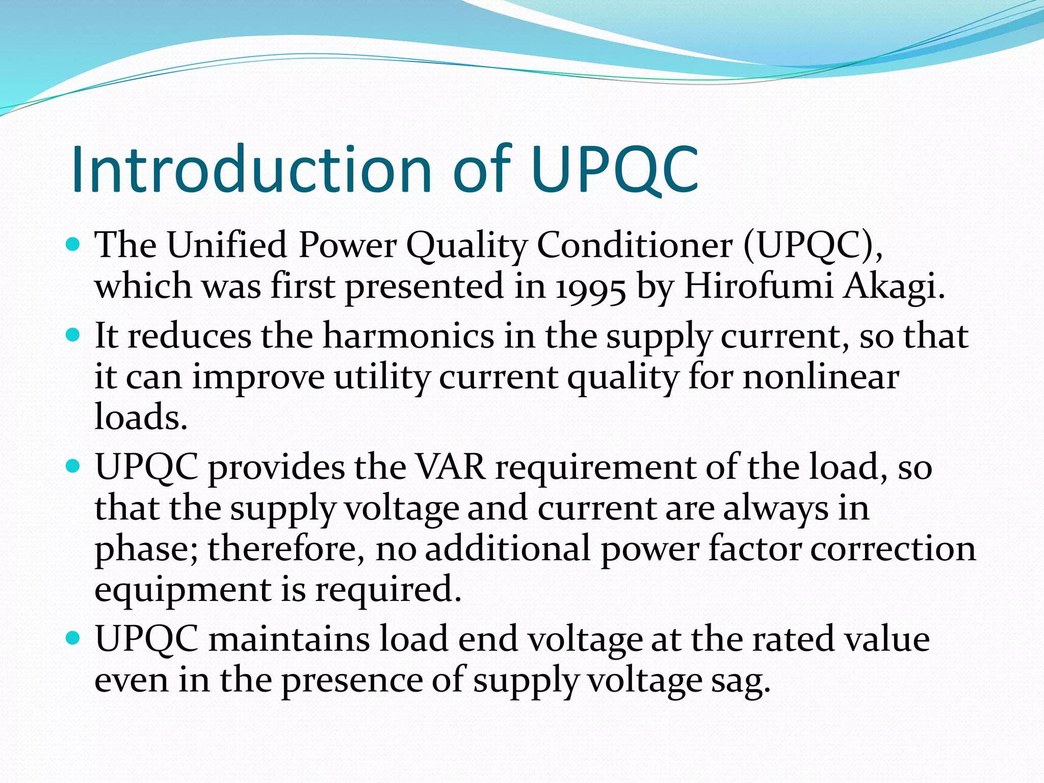 UPQC ppt main | PPTX