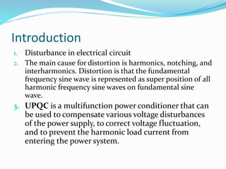 UPQC ppt main | PPTX