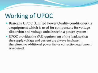 UPQC ppt main | PPTX