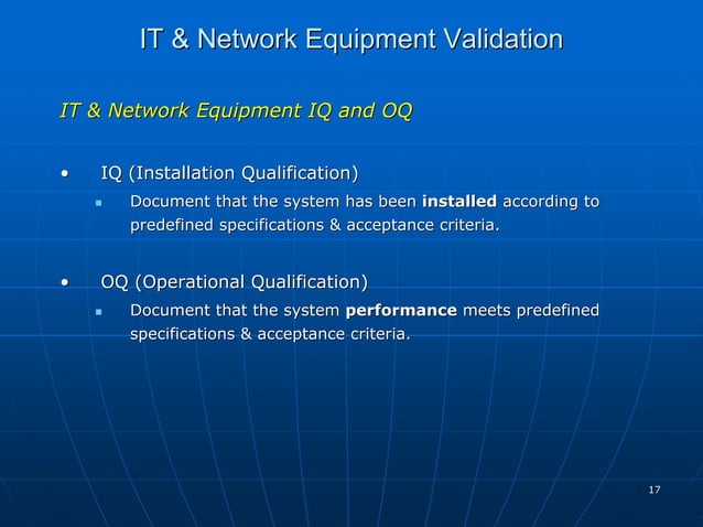 Network Infrastructure Validation Conference Upra 2003 Pdf