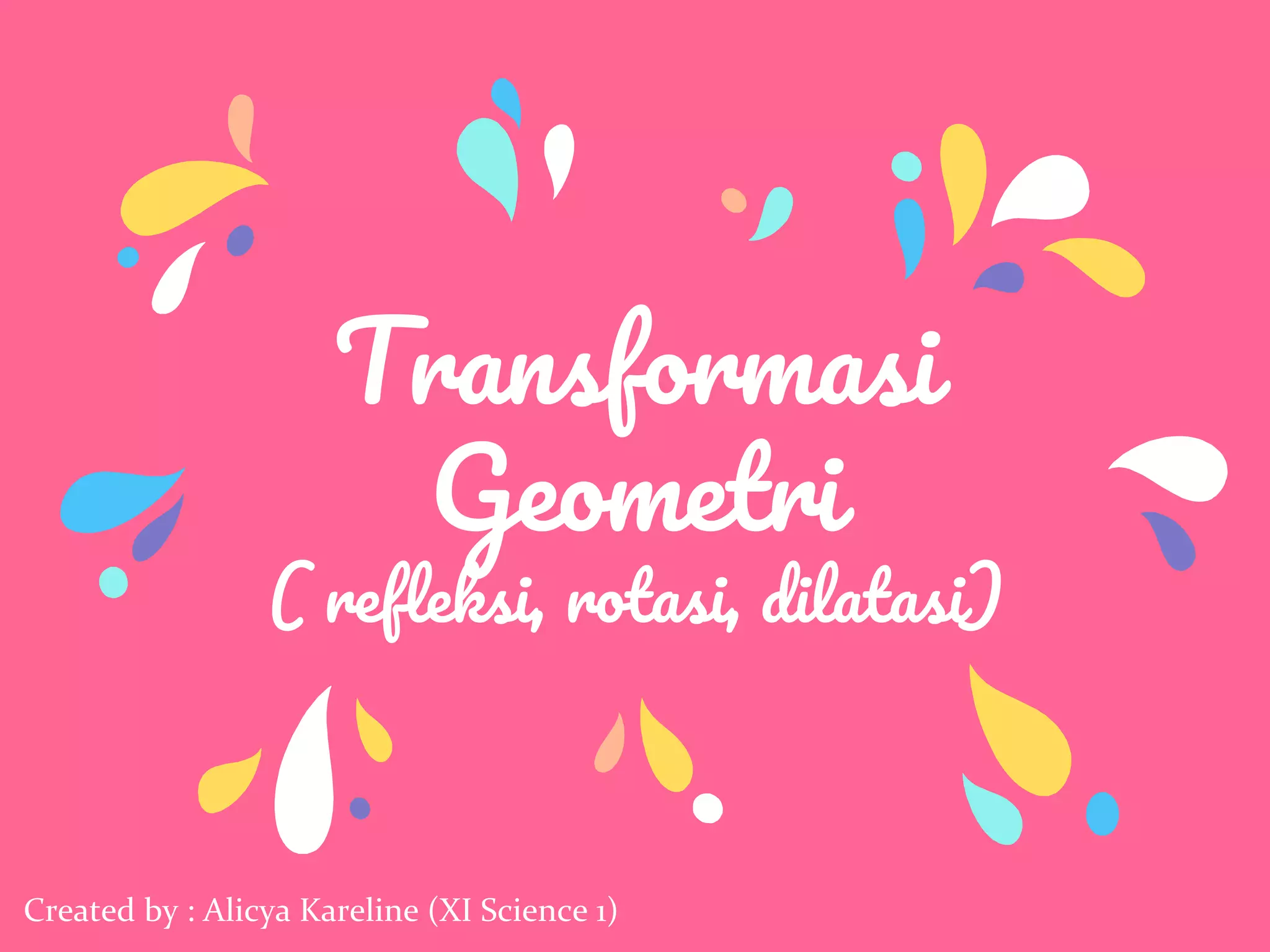 Transformasi Geometri | PPTX
