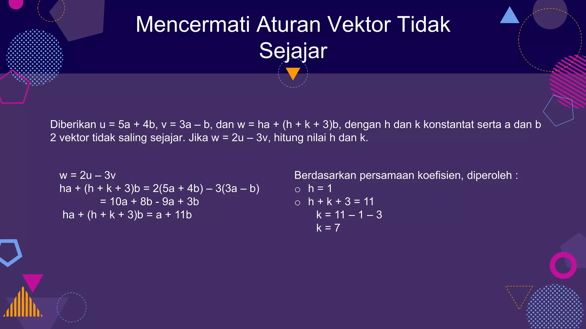 Vektor (Sekar, Rayhan) | PPT
