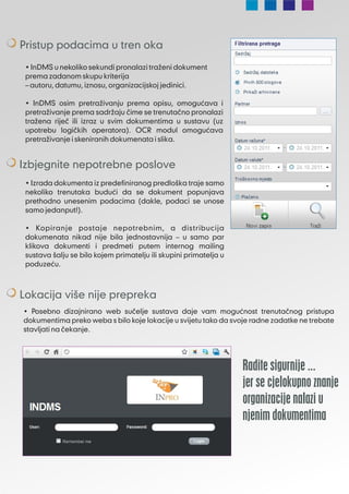 Upravljanje dokumentima i poslovnim procesima | PDF
