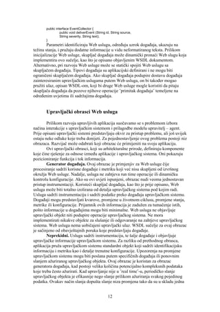 Upravljanje Web Uslugama u IT okruženjima | PDF