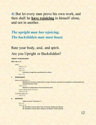 Upright or backslidden | PDF