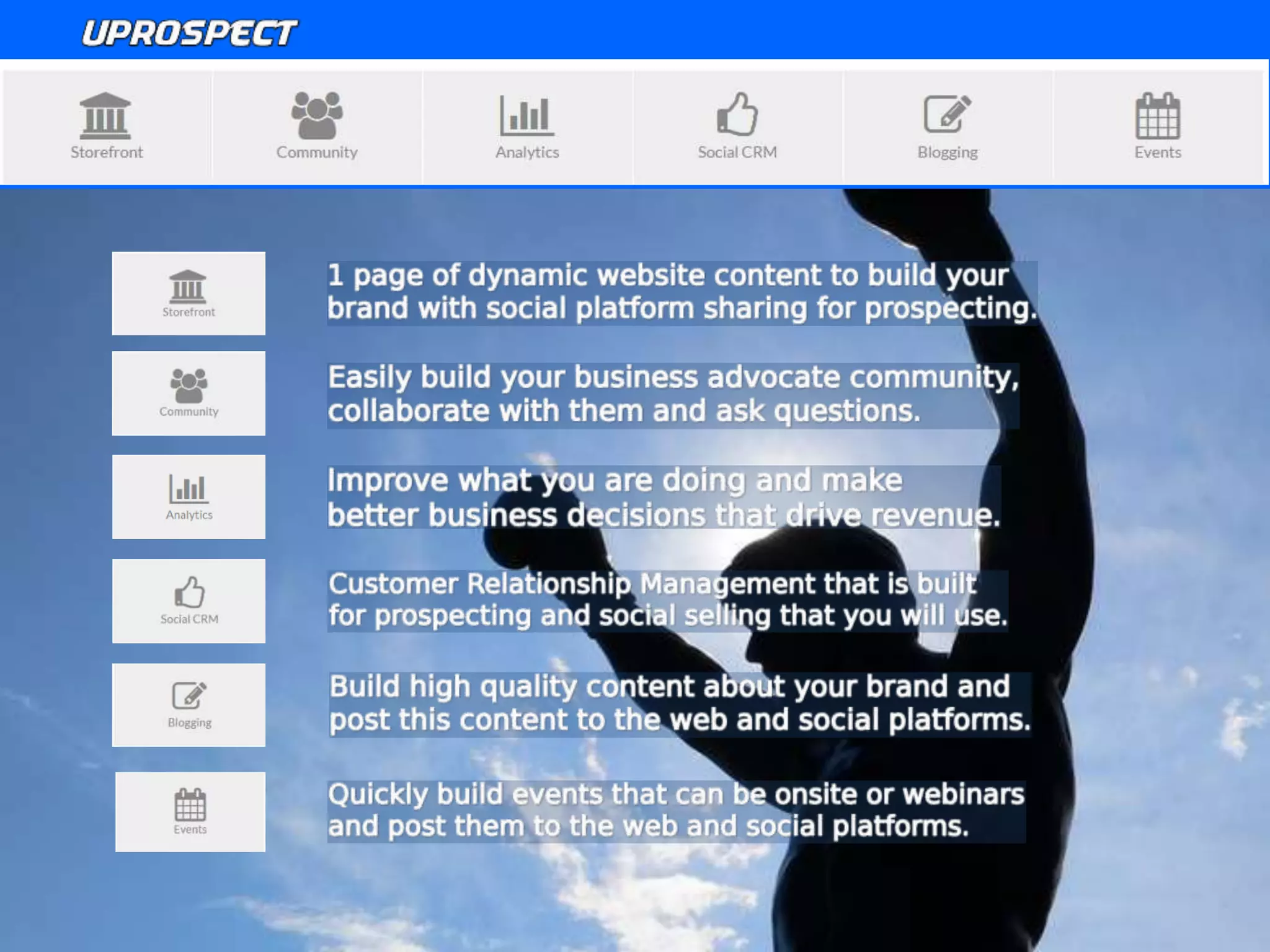 UPROSPECT Social Selling Platform | PPTX