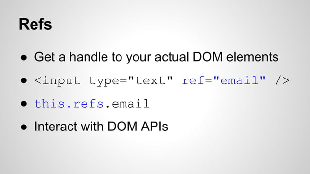 Up and Running with ReactJS | PPT