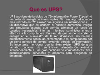 Ups | PPTX