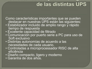 Ups | PPTX | Power and Energy Industry | Industries