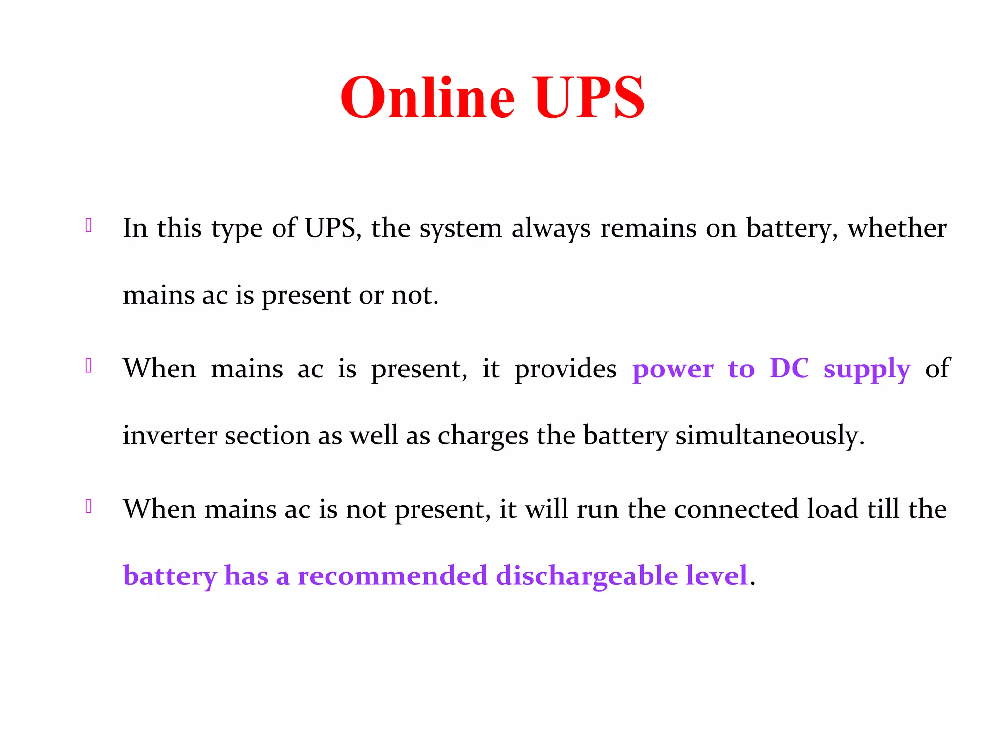 Ups | PPT