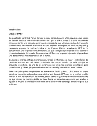 Ups | DOCX