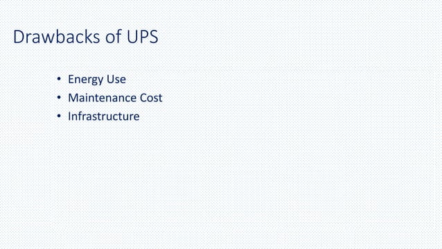 UPS (Uninterrupted Power Supply) | PPTX | Gas and Electric | Home Utilities