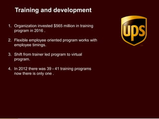 UPS HR and facts | PPT