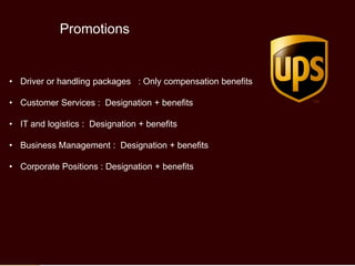 UPS HR and facts | PPTX