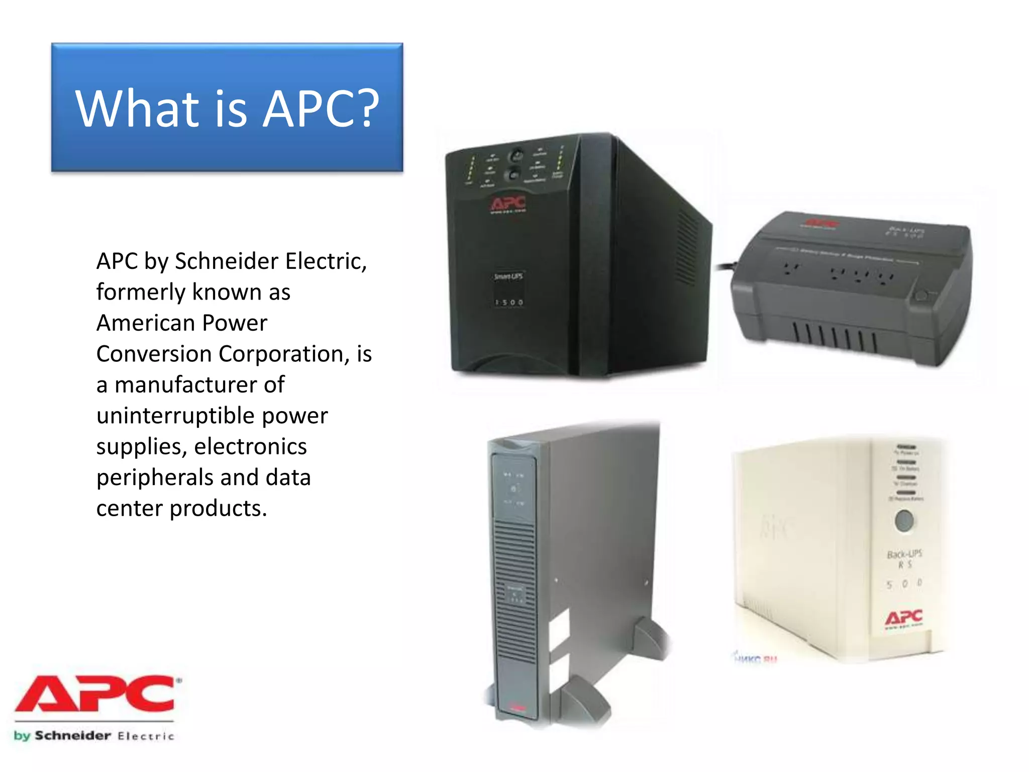 UPS.pptx | Gas and Electric | Home Utilities