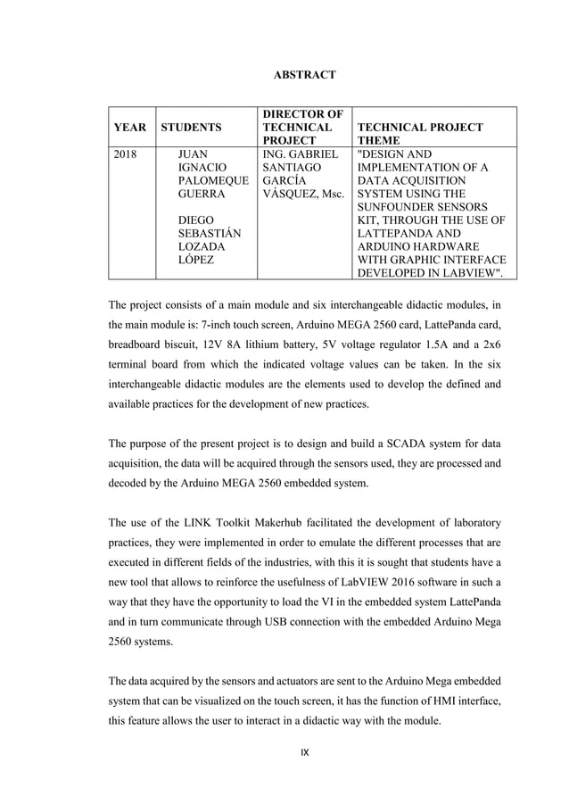 Labview: Diseño e implementación de un sistema de adquisición de datos ...