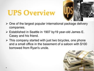 Ups and fedex | PPTX