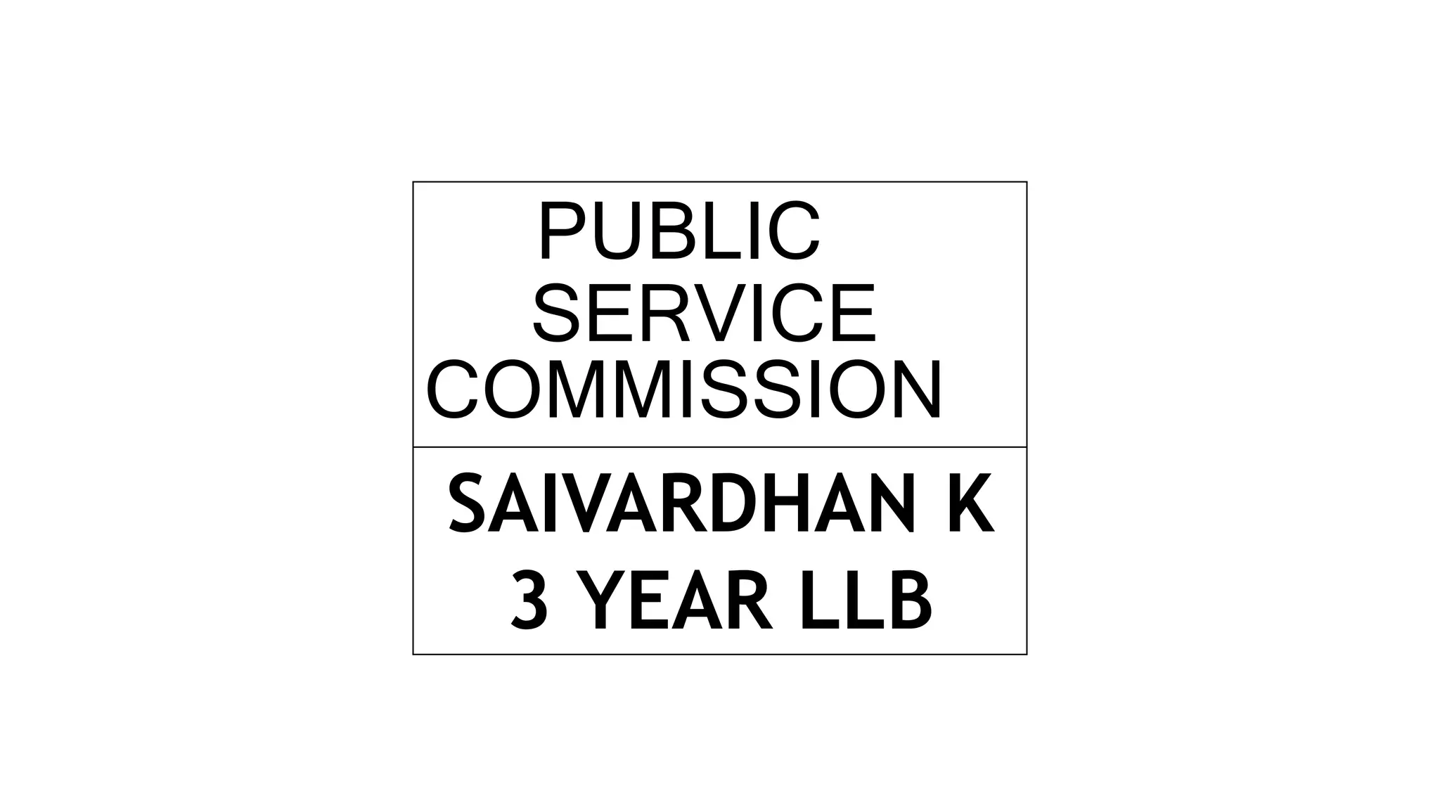 PUBLIC SERVICE COMMISSION Article 315 - Article 323 | PPTX