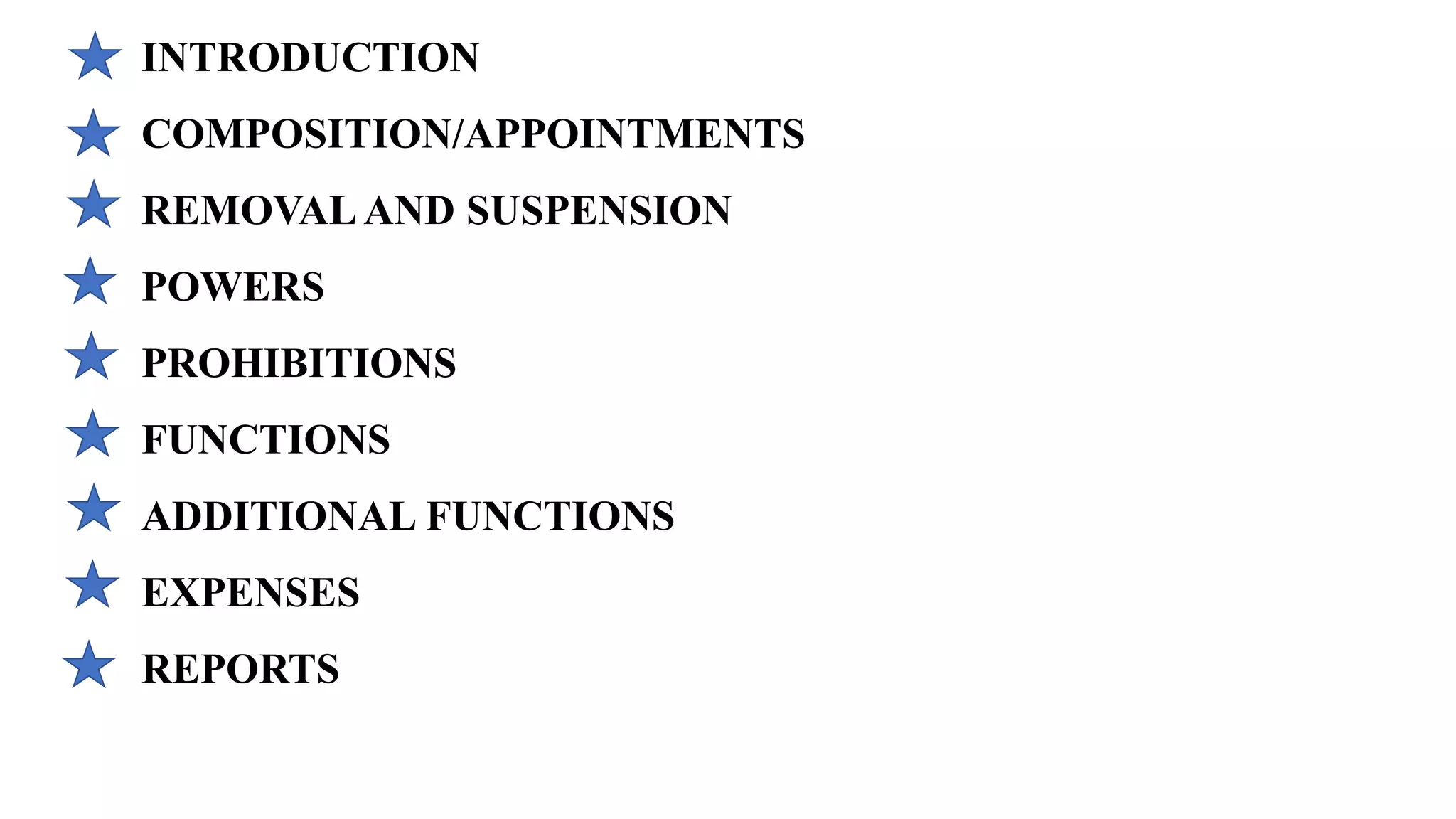 PUBLIC SERVICE COMMISSION Article 315 - Article 323 | PPTX