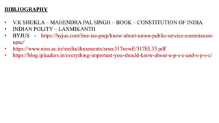 PUBLIC SERVICE COMMISSION Article 315 - Article 323 | PPTX