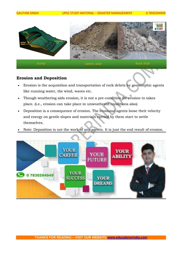 Upsc disaster management | PDF