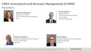 UPS CARM Presentation | PPTX