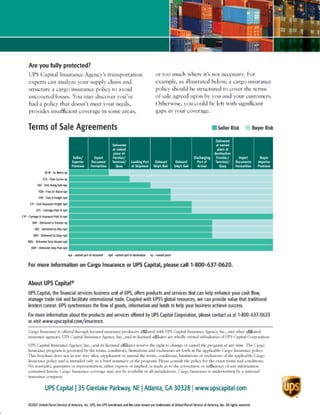 Ups Cargo Insurance | PDF