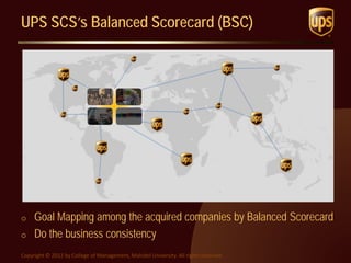 UPS SCS Case Study | PDF