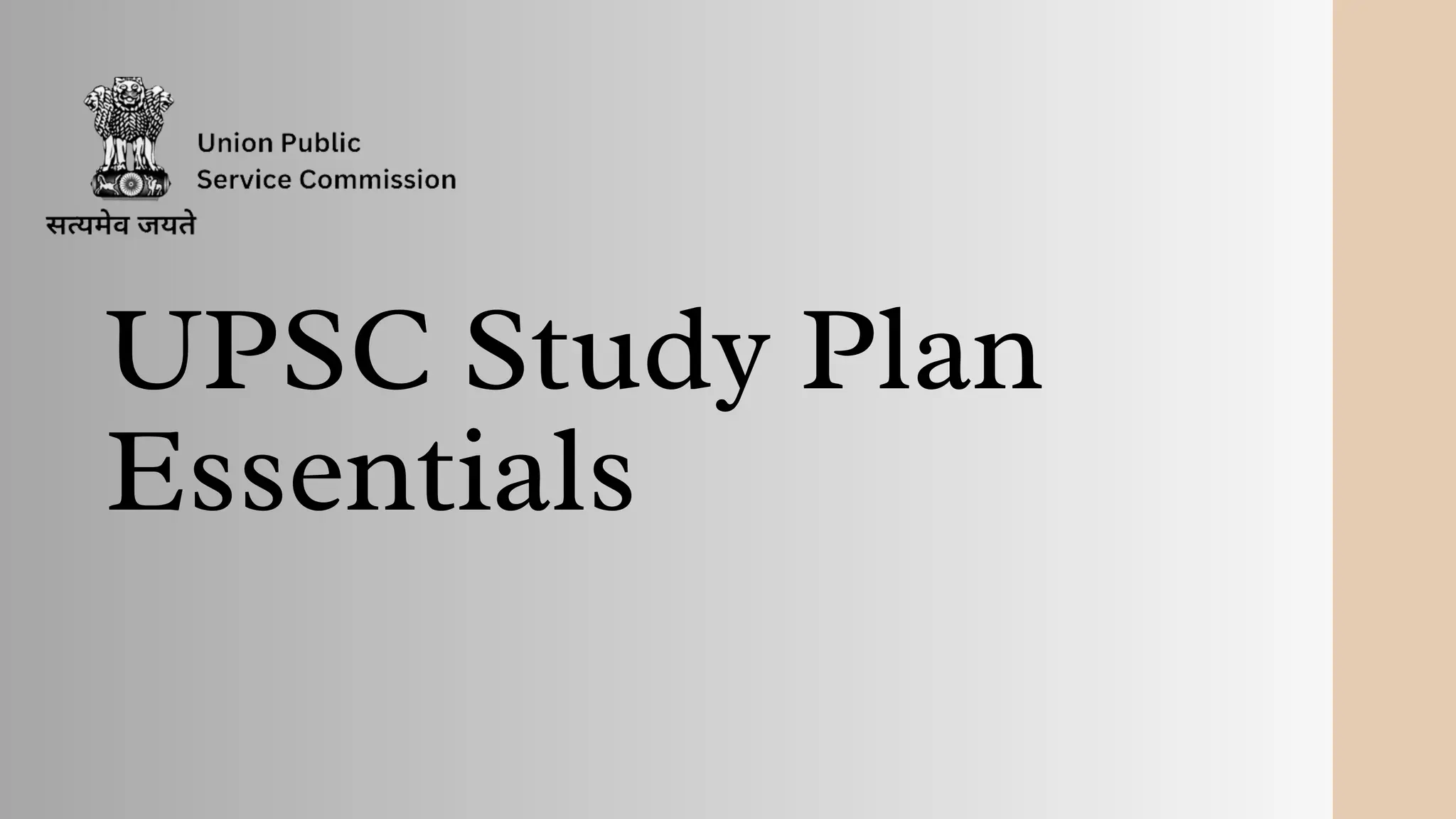 A strong UPSC study plan is a blend of UPSC Preparation Plan | PDF ...