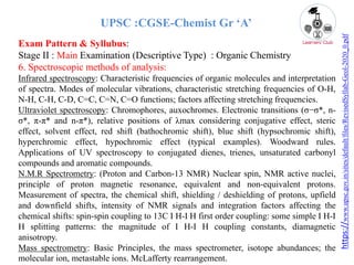 Job : Upsc geoscientist chemist | PPT