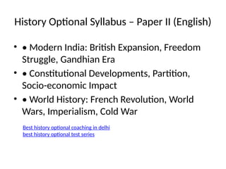 UPSC History Optional Syllabus in Hindi and English.PPT.pptx