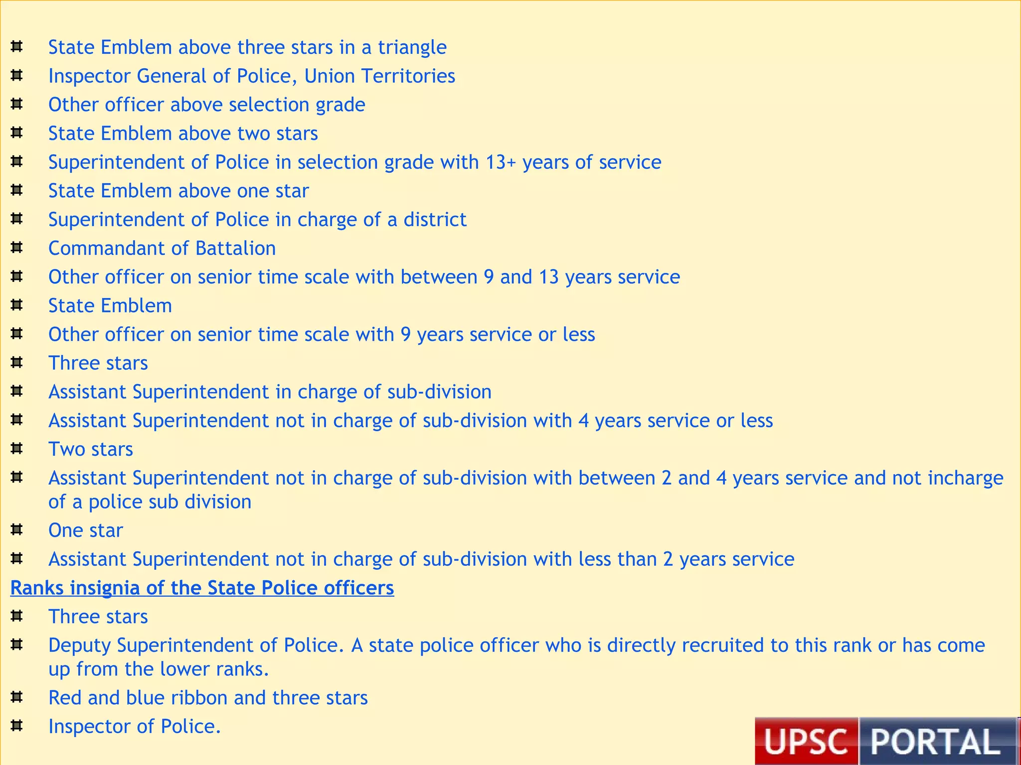 About : Indian Police Service (IPS) | PPT