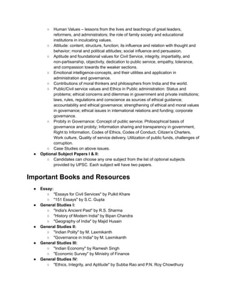 UPSC Preparation Guide - Vedanta IAS Academy | PDF