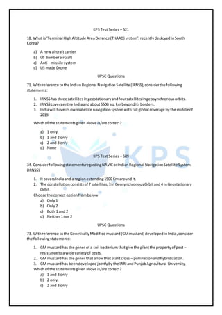 Upsc repeated questions | DOCX