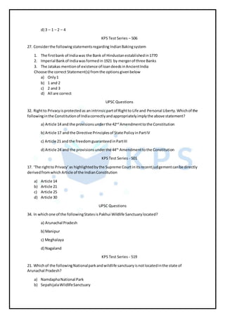 Upsc repeated questions | DOCX