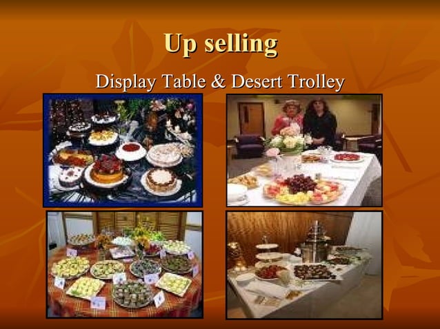 Up Selling-Restaurants | PPT