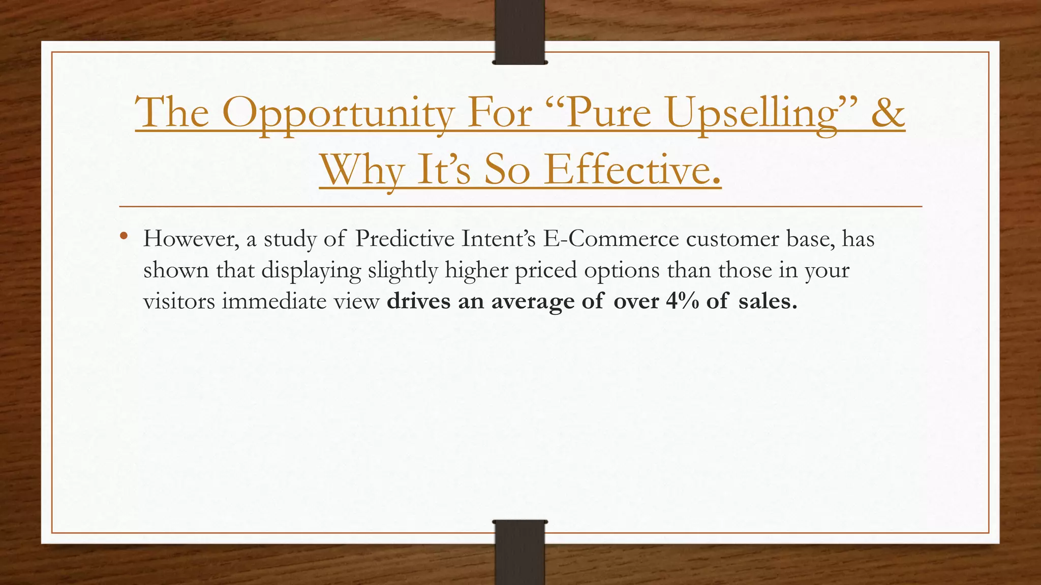 Upselling | PDF