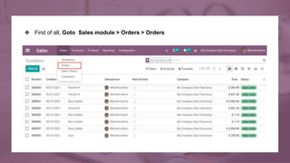 Upselling Invoice in Odoo 14 | PPTX