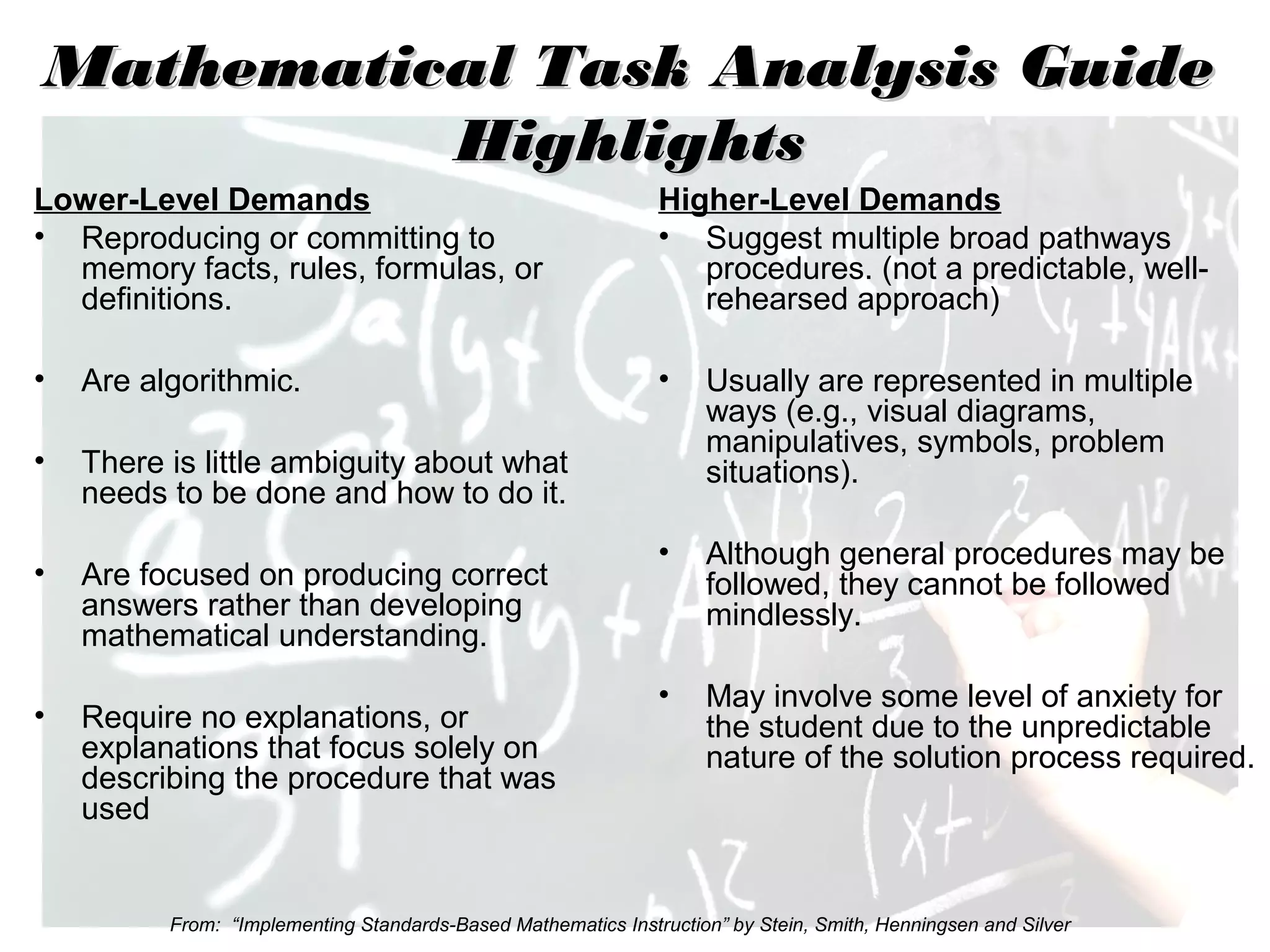 Upside-down Problem Solving | PPT