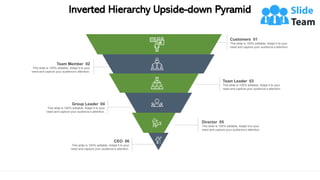 Upside Down Pyramid Infographic Success Hierarchy Customers Leadership ...